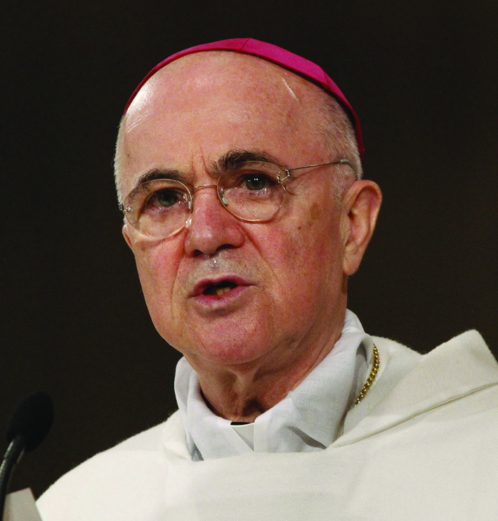 Carlo Maria Viganò - Archbishop, Nuncio of the Holy See to the United ...