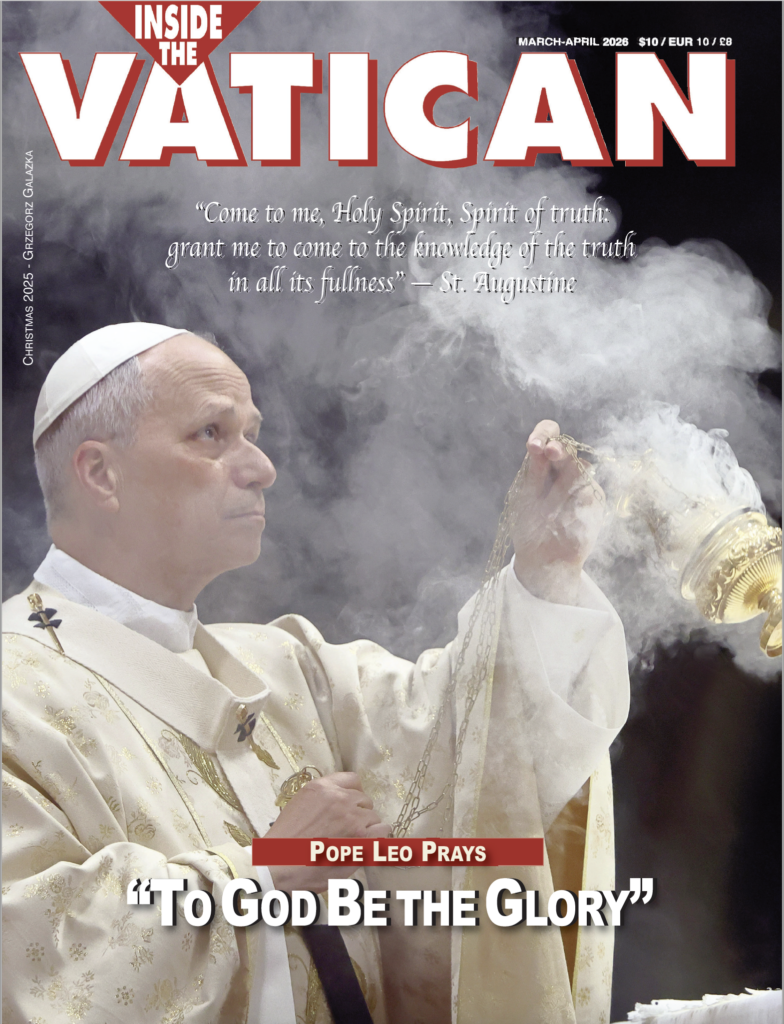 Inside the Vatican — Pope Leo Prays "To God Be the Glory" - Inside The ...